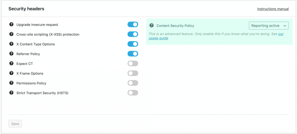 How to use the Content Security Policy generator - Really Simple SSL