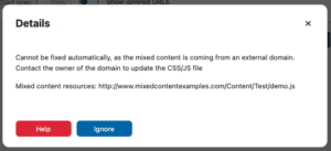 Using the Mixed Content Scan - Really Simple SSL