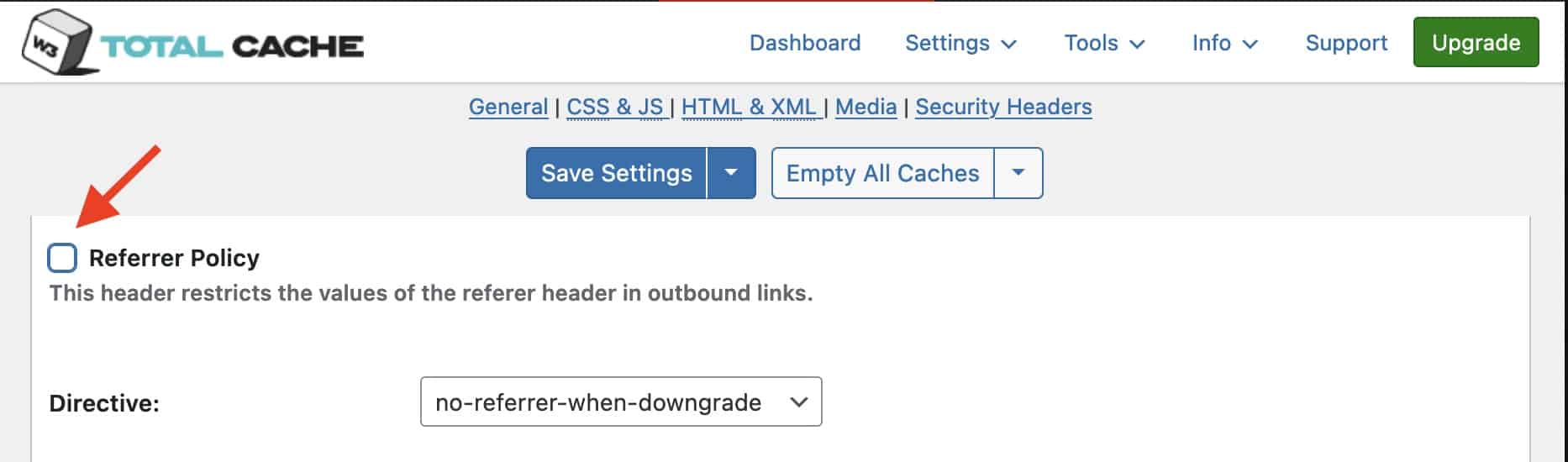 W3 Total Cache and Security Headers - Really Simple Security